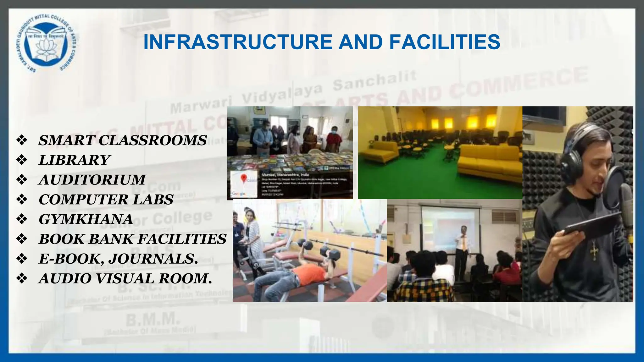 departmental presentation for naac visit | PPTX