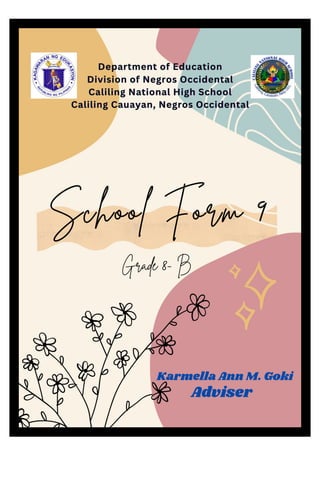 School Forms Cover for SY 2024- 2025 (DepEd).docx