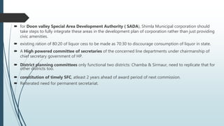 Stata finance commission of Himachal Pradesh | PPTX