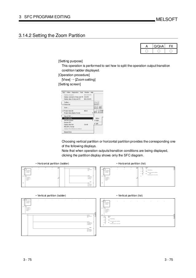 Sequential Function Chart Manual Programming