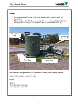 SFCXX1 - SFCXX2 Air Flow Testing Report | PDF