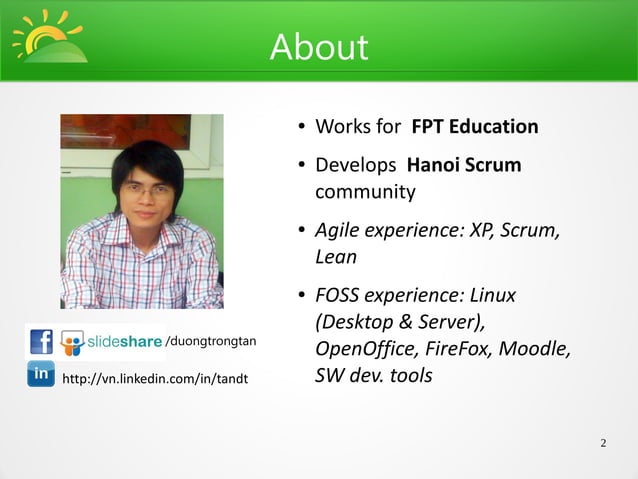 FOSS and agile software development | PPT