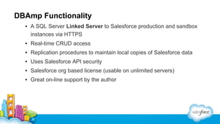 Integrating Salesforce With Business Intelligence and Data Warehouses | PPT