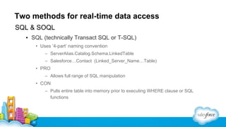 Integrating Salesforce With Business Intelligence and Data Warehouses | PPT