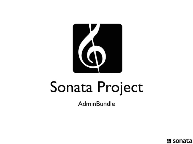 sfDay Cologne - Sonata Admin Bundle | PPT