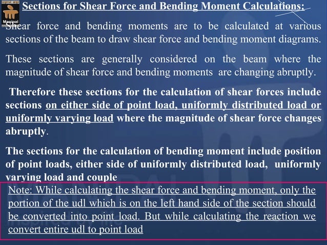 Shear force and bending moment diagram | PPT