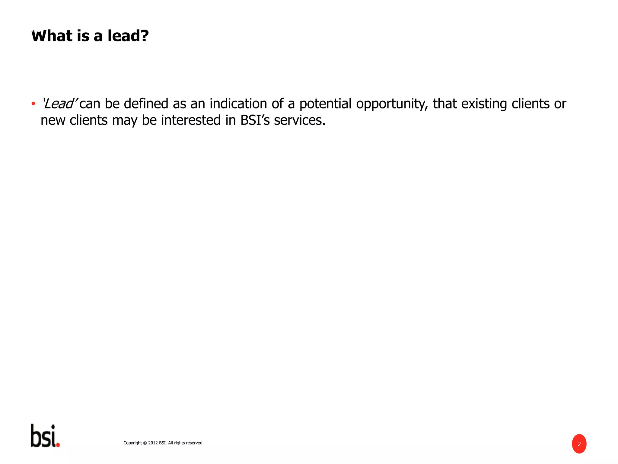 Lead Management using Sfdc | PPT