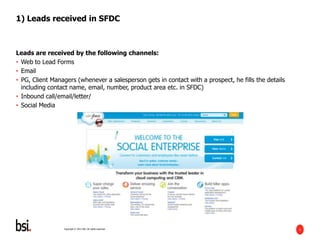 Lead Management using Sfdc | PPT
