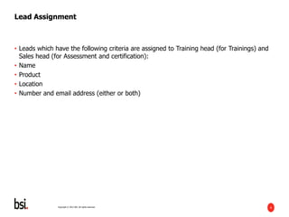 Lead Management using Sfdc | PPT