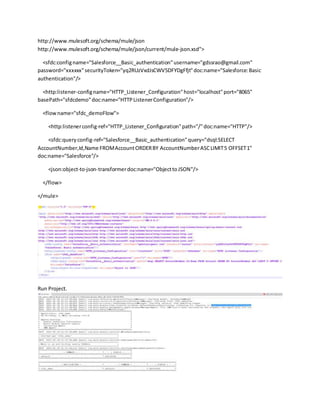 Mule-SFDC-cook book | DOCX