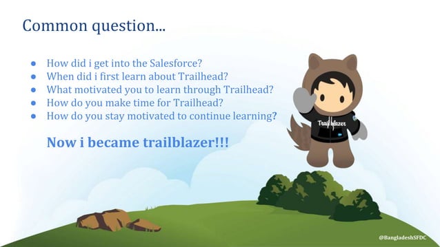 Sfdc journey by sanjida yasmin | PPTX