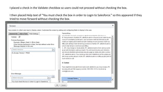 Salesforce Create a Login Flow | PPTX