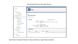 Salesforce Create a Login Flow | PPTX