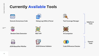 Salesforce Developer Toolkit - Salesforce Impact Hackathon | PPTX