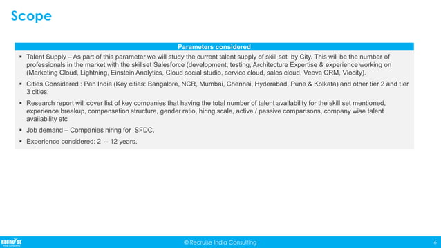 Talent Pool Landscape Analysis - SFDC 2018 | PDF | Computer Software and Applications | Computing