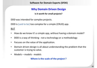 Domain Driven Design: Made Easy employing Systemic Approach | PPT