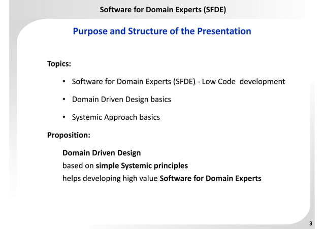 Domain Driven Design: Made Easy employing Systemic Approach | PPT