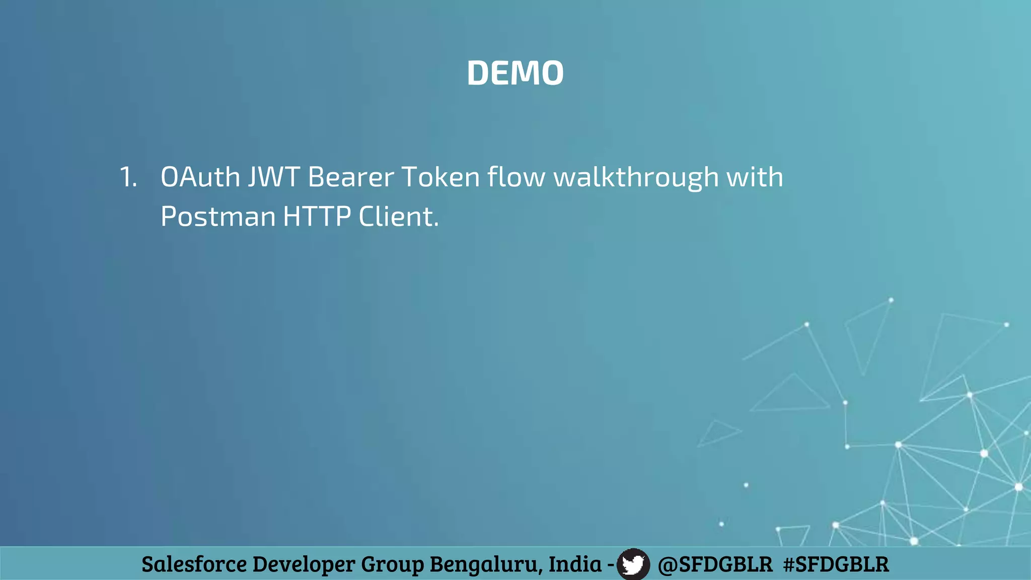 OAuth Authorization flows in salesforce | PPTX