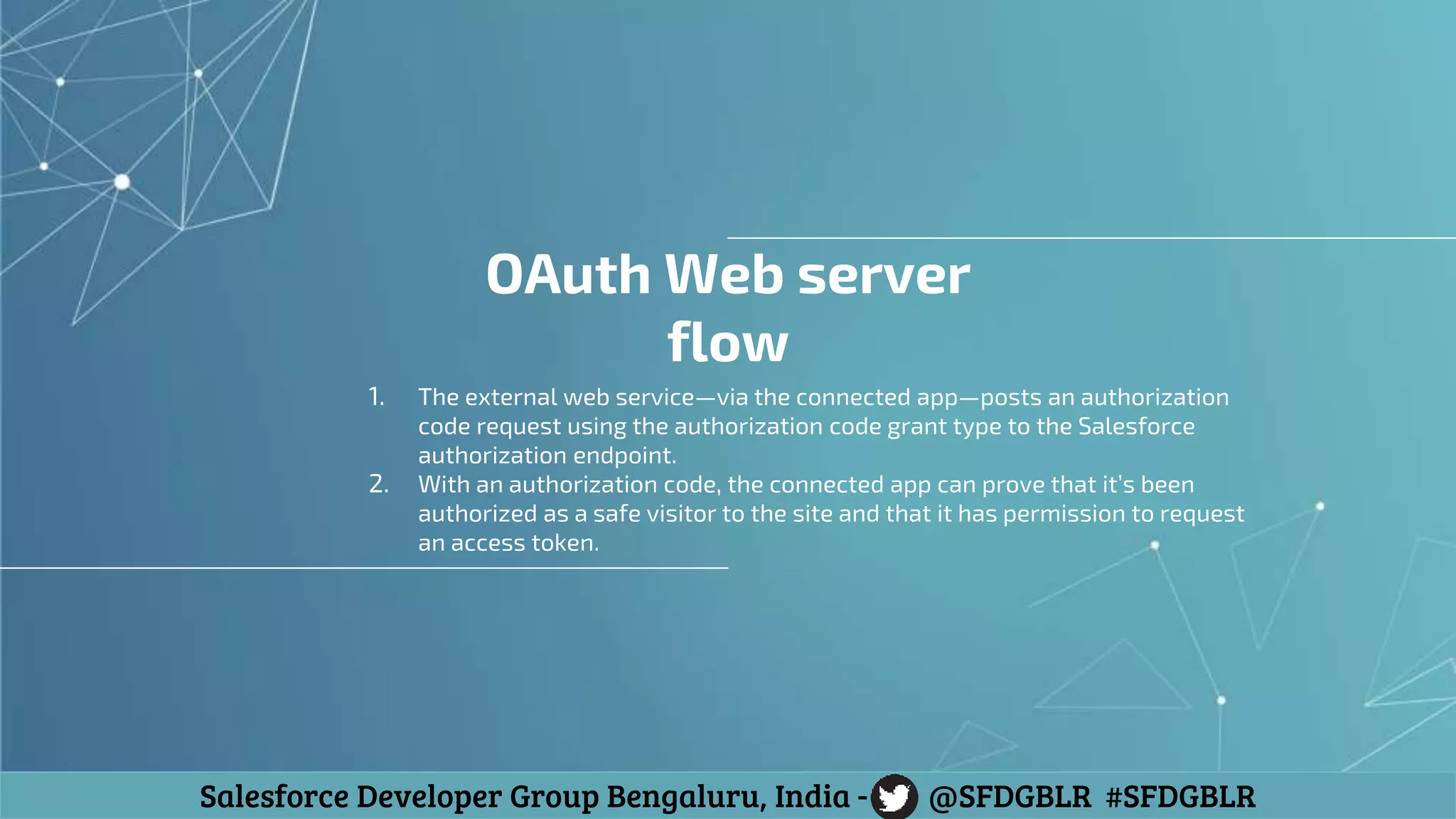 OAuth Authorization flows in salesforce | PPTX