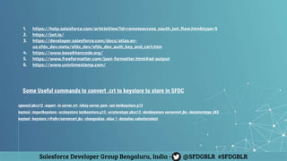 OAuth Authorization flows in salesforce | PPTX
