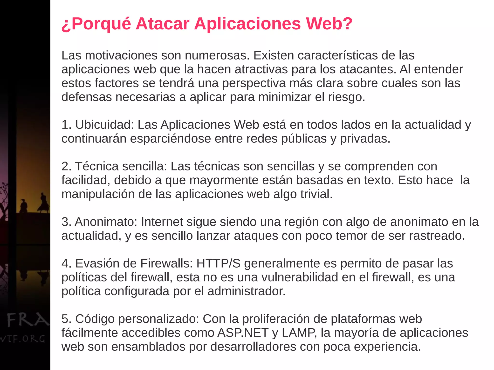 Samurai Web Testing Framework 2 0 Ppt
