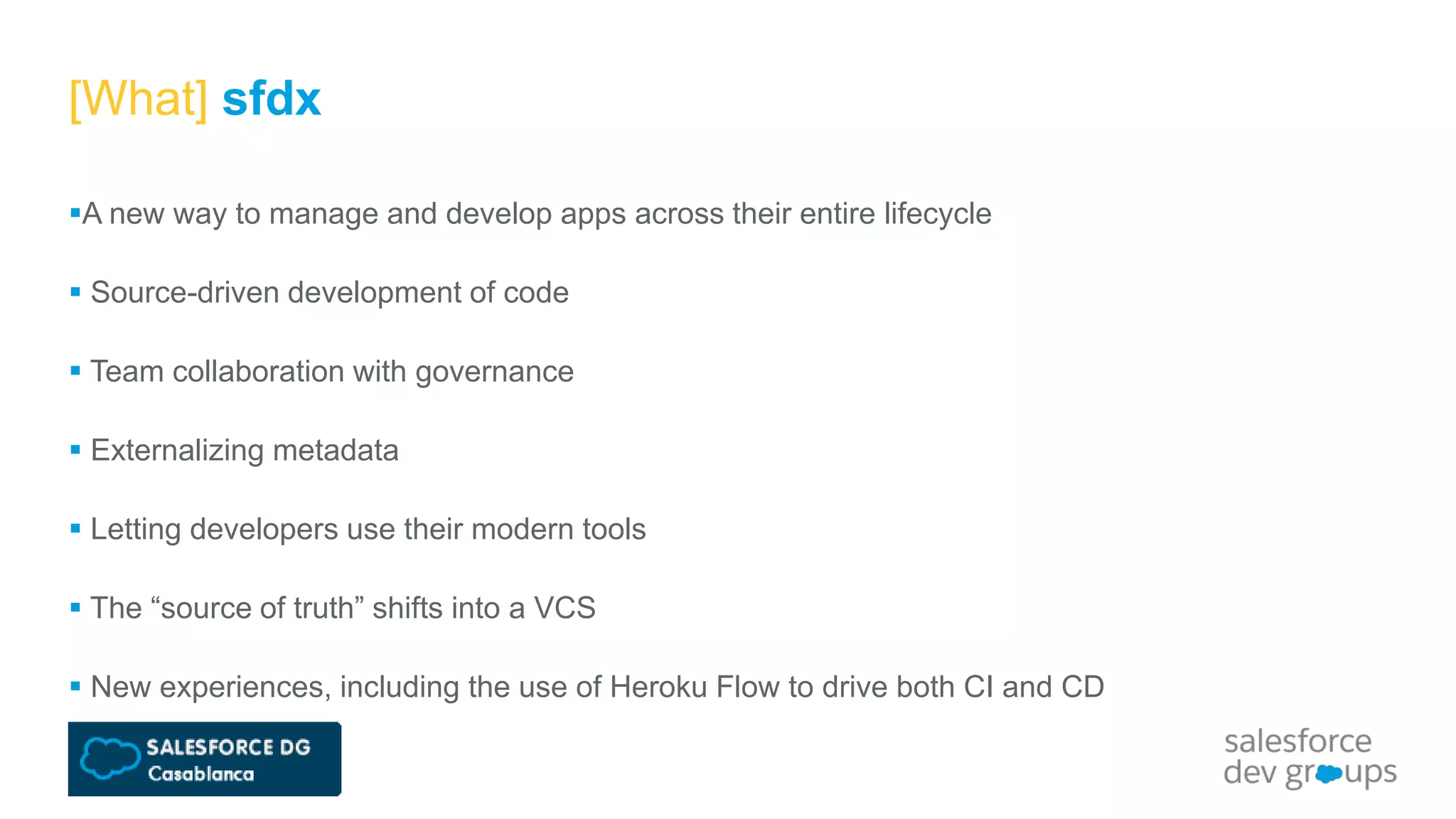 Sfdx introduction | PPTX