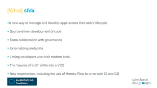 Sfdx introduction | PPTX