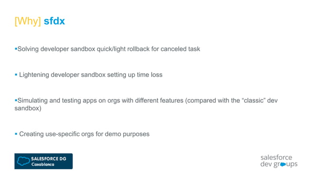 Sfdx introduction | PPT