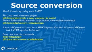 Salesforce Developer eXperience (SFDX) | PPT