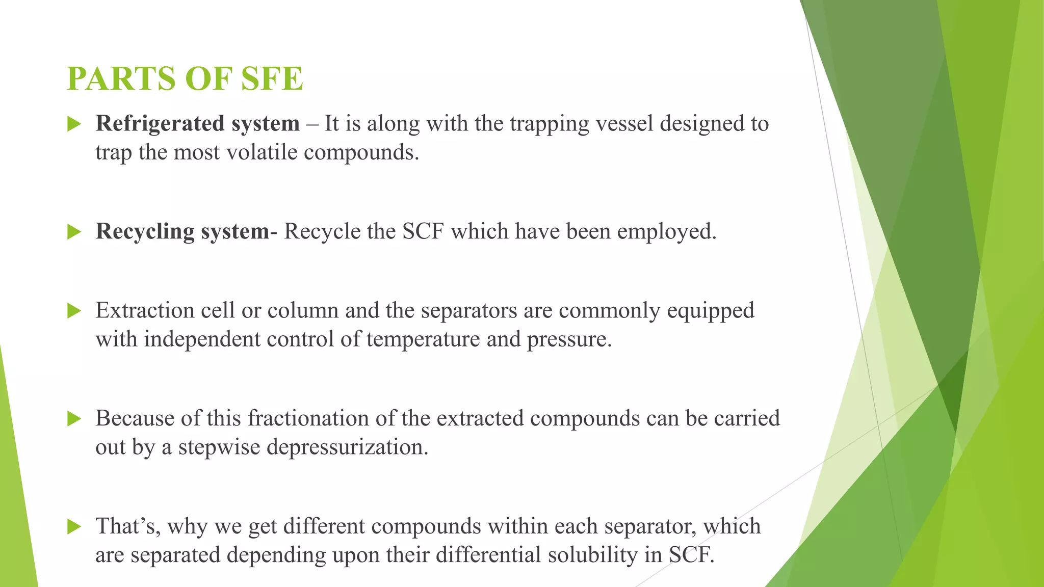 Supercritical Fluid extraction | PPTX