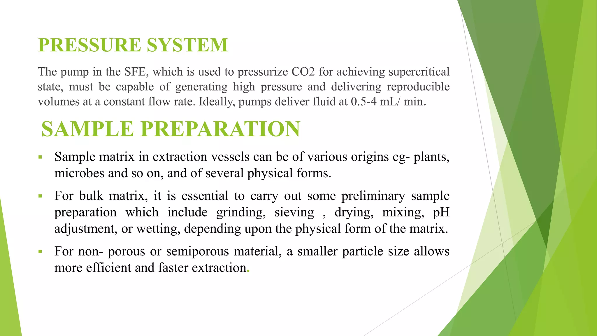 Supercritical Fluid extraction | PPTX