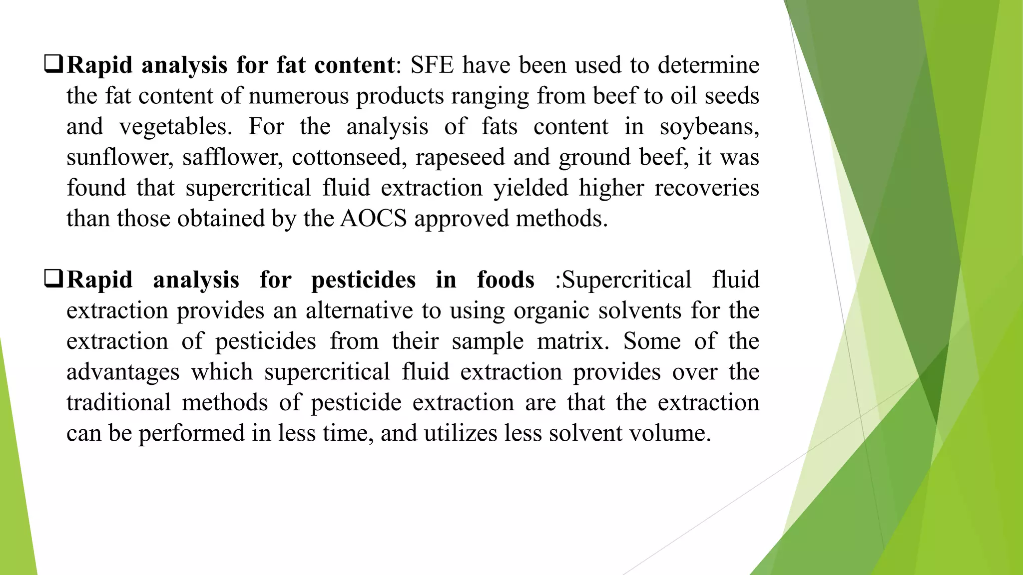 Supercritical Fluid extraction | PPTX