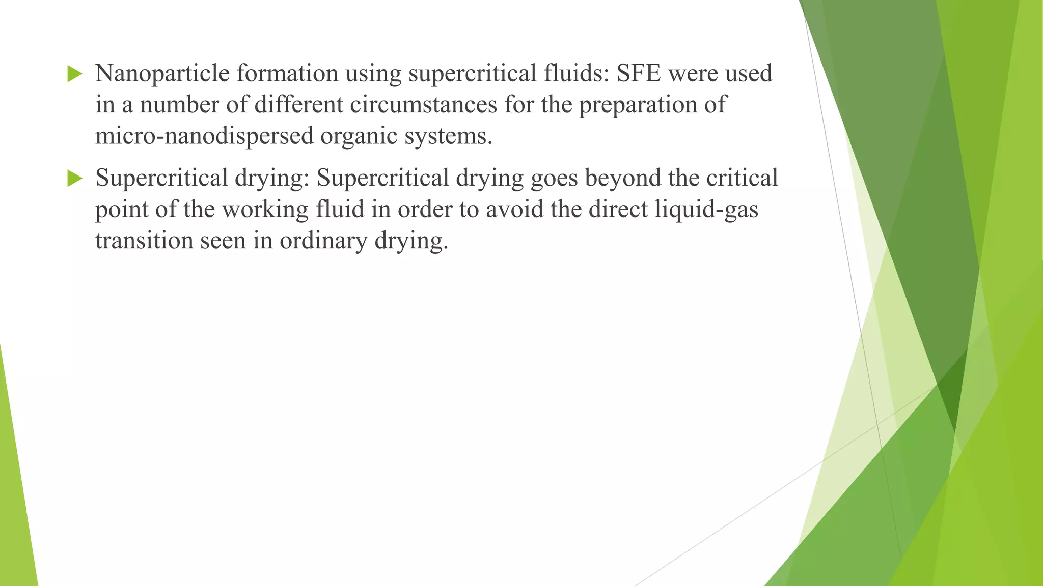 Supercritical Fluid extraction | PPTX