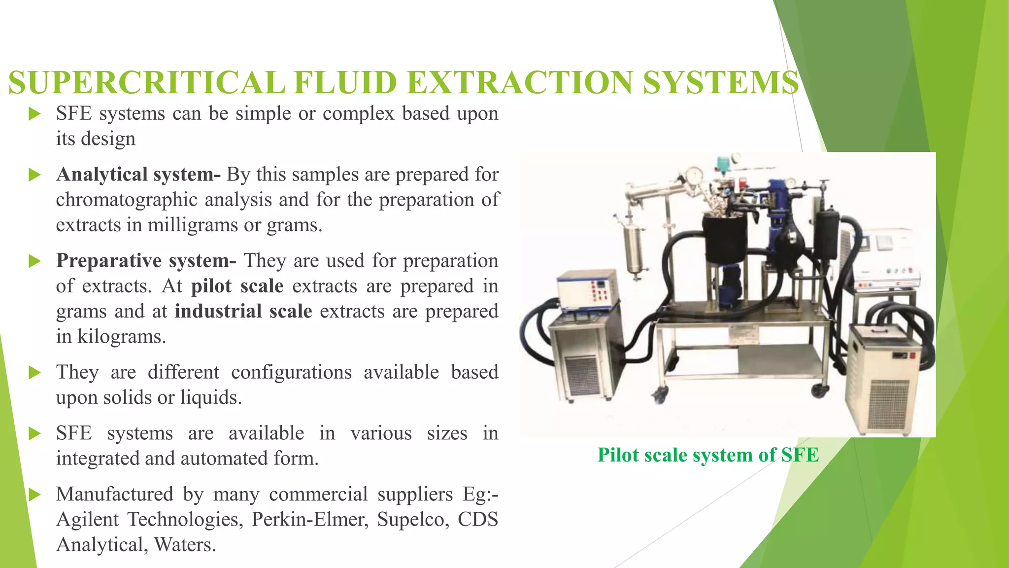 Supercritical Fluid extraction | PPTX