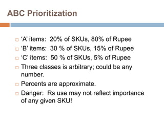 Sfe inventory management | PPTX