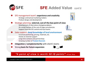 Sfe presentation 02 jul2012 | PPT