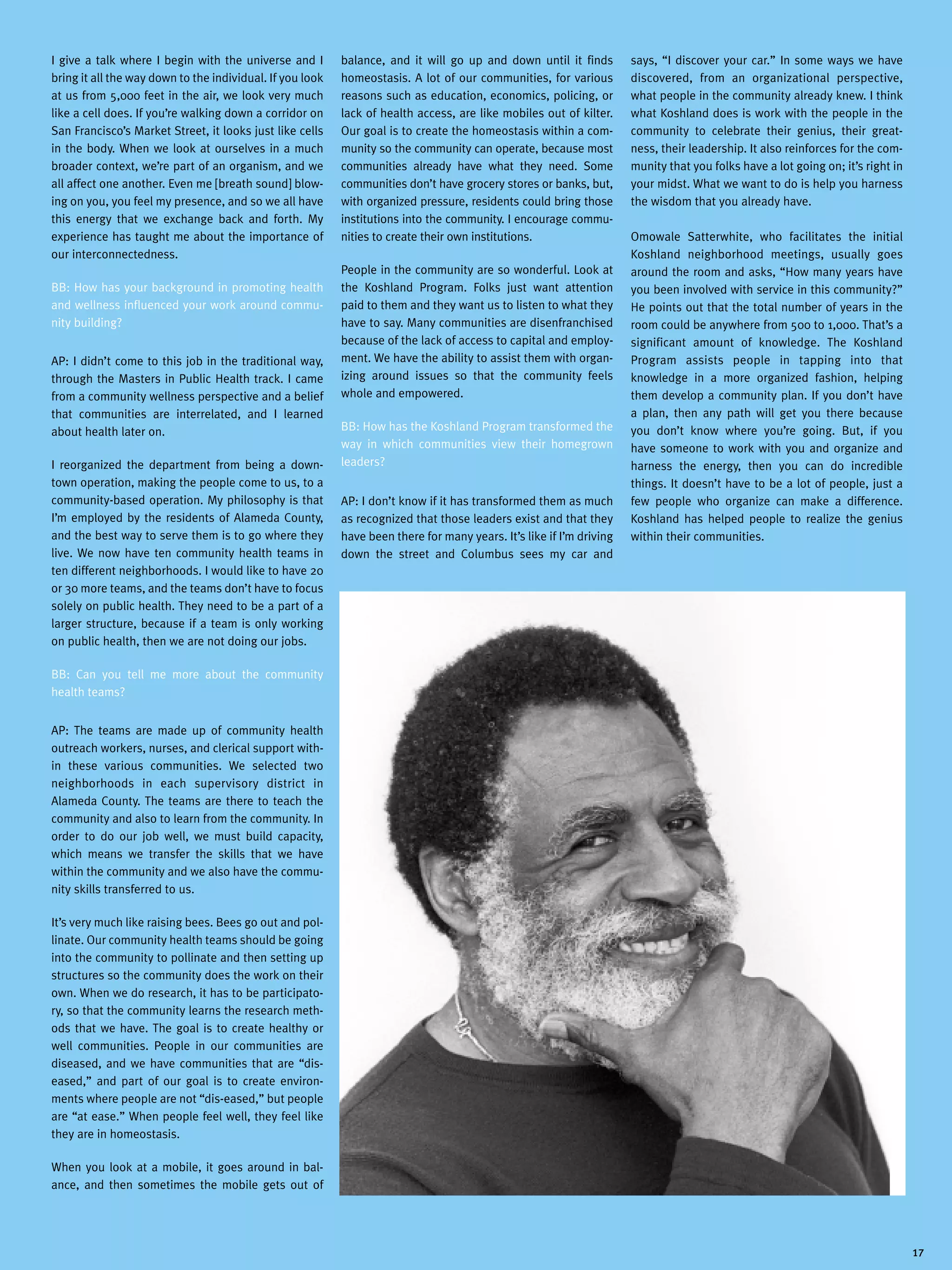 San Francisco Foundation - Koshland Connect | PDF