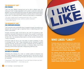 The Meaning of a Facebook 'Like' | PPT