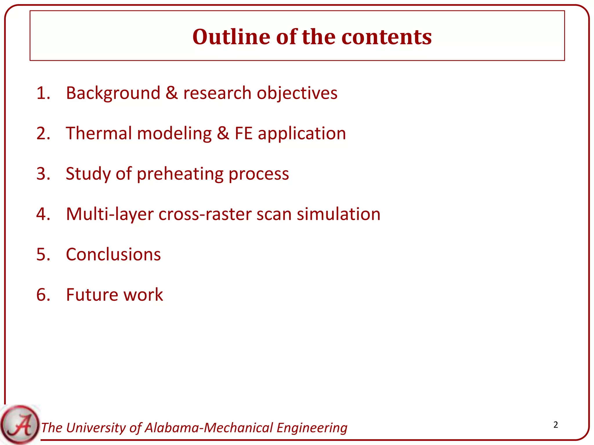 Preheating effects in Electron Beam Additive Manufacturing | PPTX