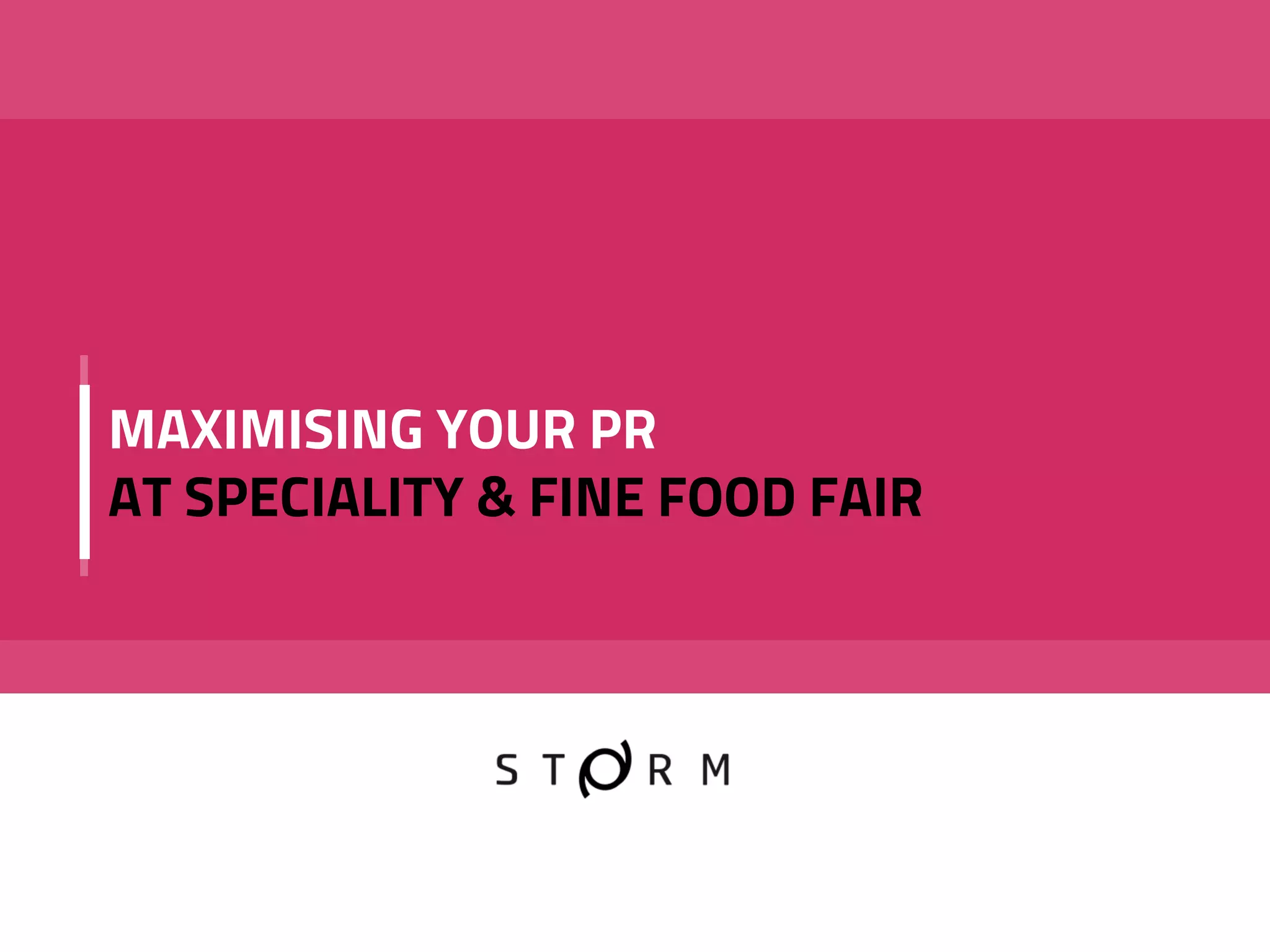 PR - storm communications | PPT