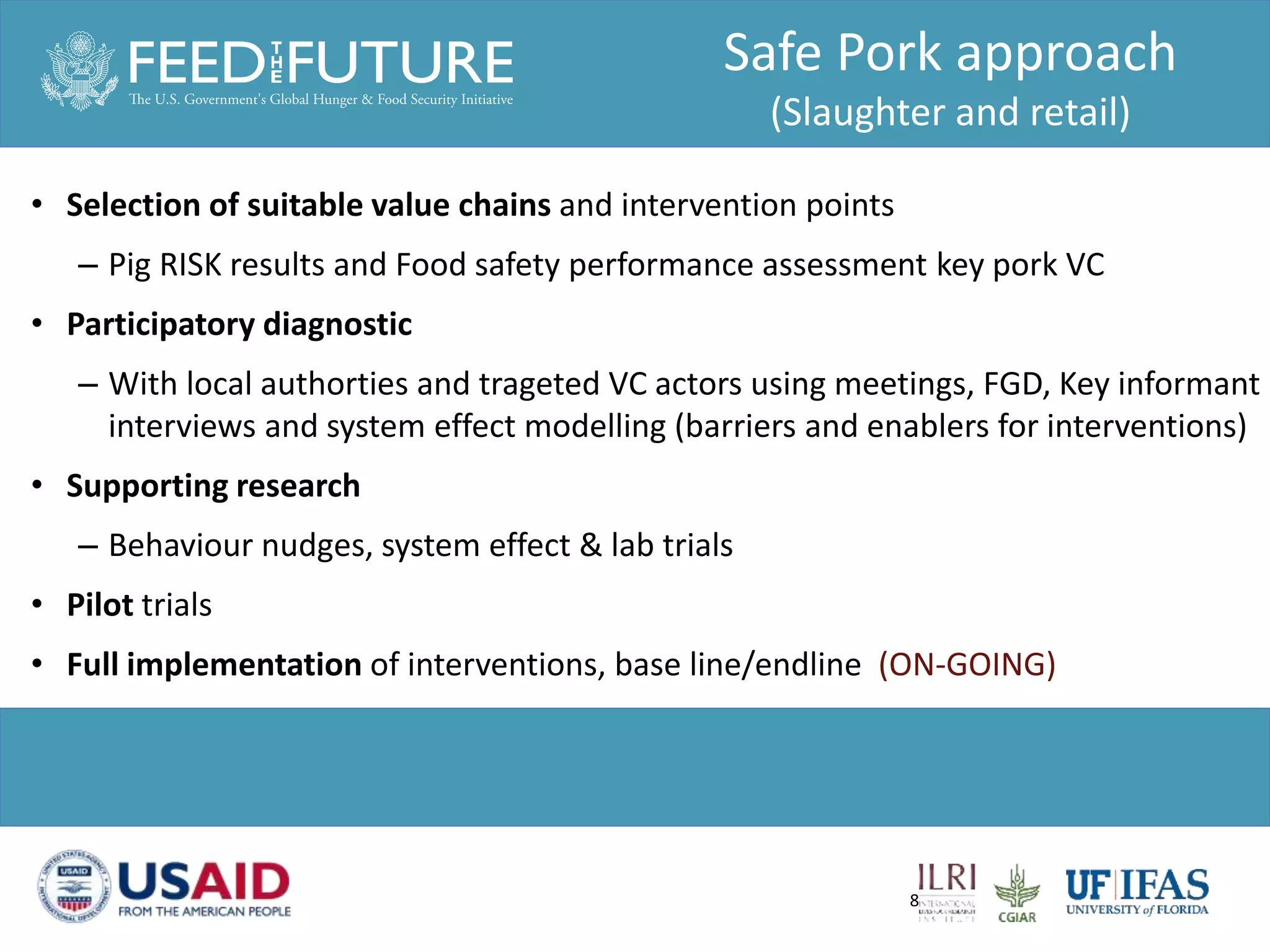 Food safety intervention session | PPTX