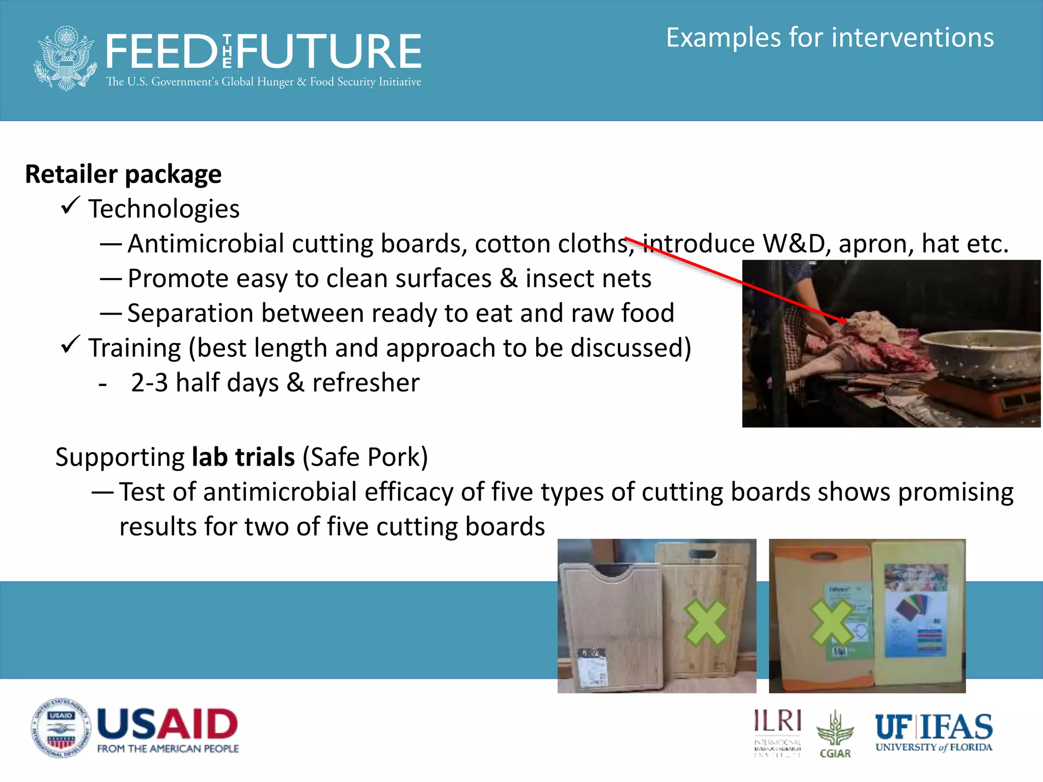 Food safety intervention session | PPTX