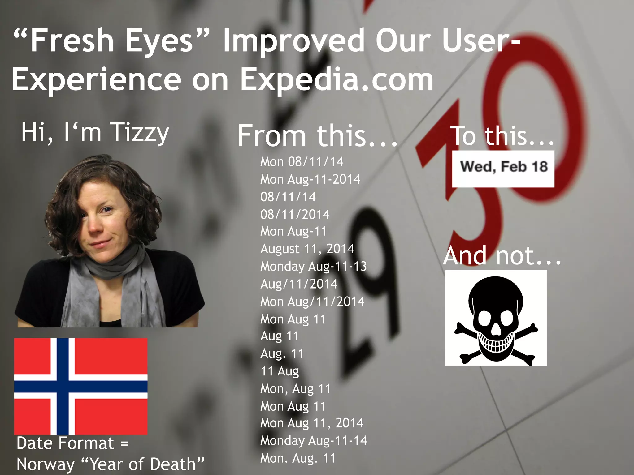 Expedia GDRoadshow Presentation: Asking for Feedback Starts on Day 1 ...
