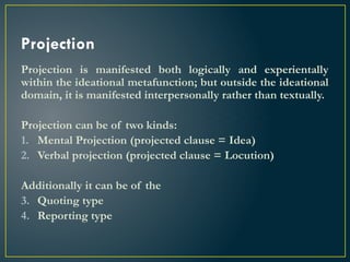 SFG PPT english education material in university | PPT