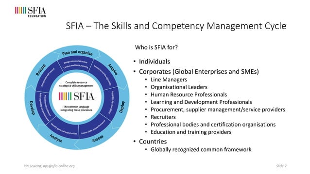 SFIA Overview | PDF | Business | Business and Finance