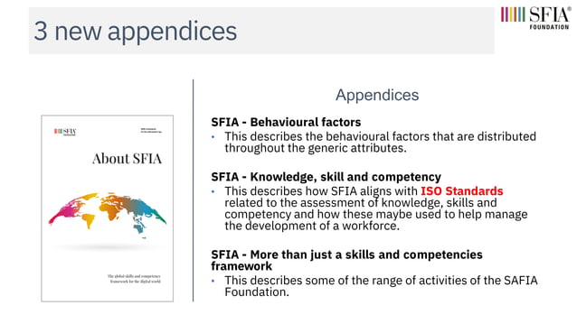 SFIA 8 launch slides September 2021 | PPT