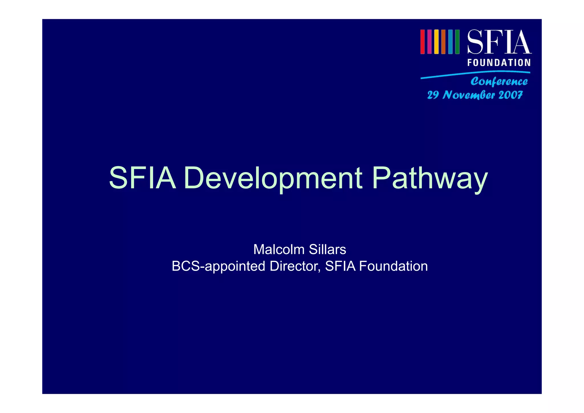 SFIA Development Pathway | PDF
