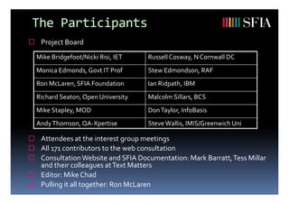 SFIA Version 4 | PPT