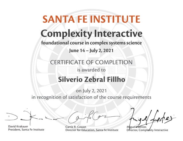 SFI_CI_2021_Certificate_SZF | PDF