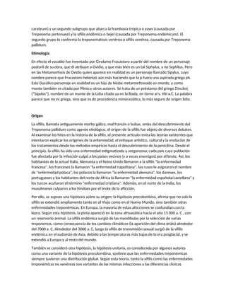 La sifilis trabajo con información general | DOCX